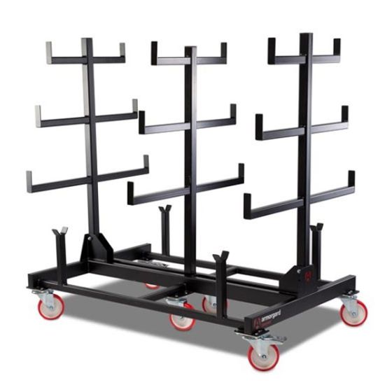 Armorgard Pipe Rack and Conduit Storage Rack
