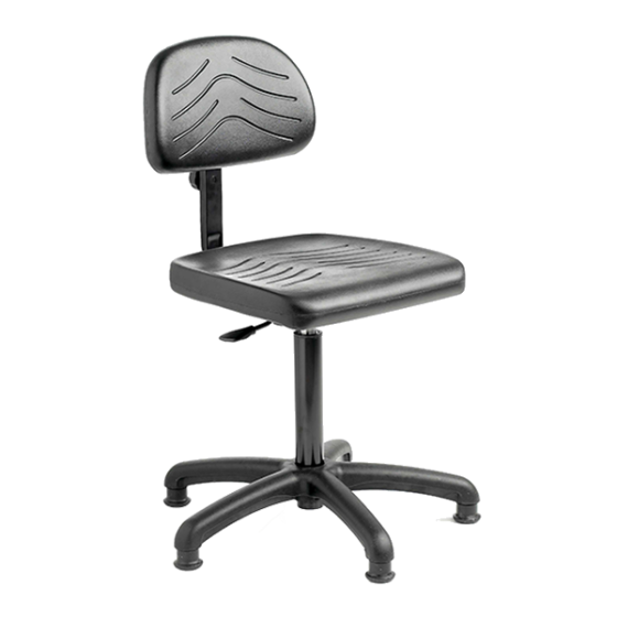Height Adjustable Workshop Chair