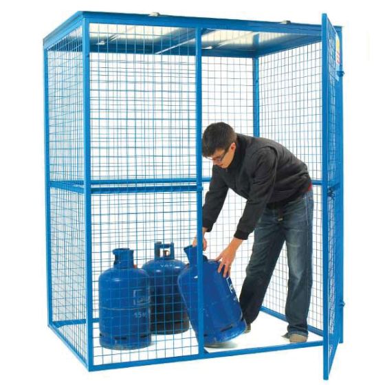 Lock-Up Security Cages | Cupboards Direct