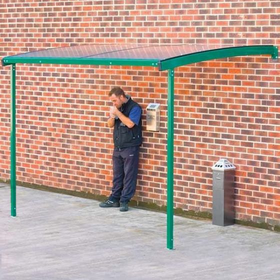 Wall Mounted Smoking Shelter