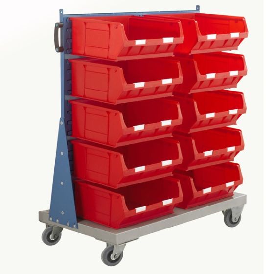 Single Sided Louvre Panel Trolley Kits